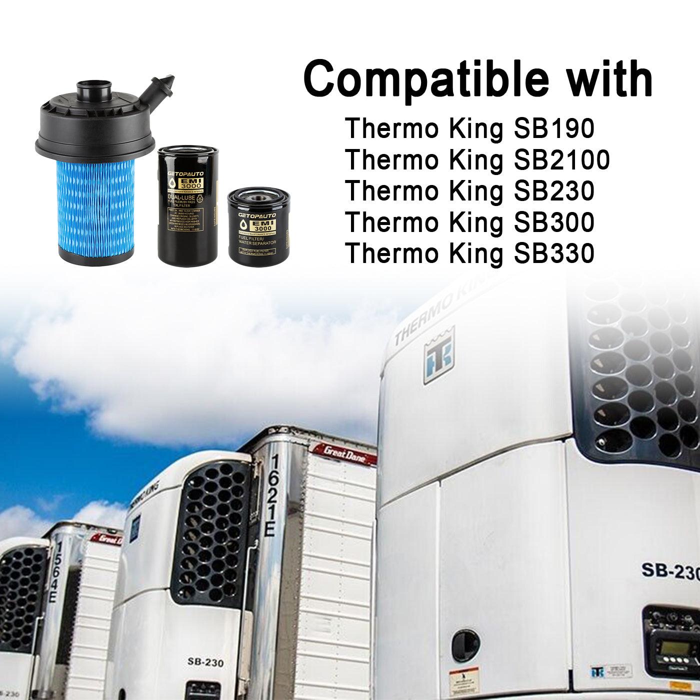 (4Pcs)11-9300 11-9342 11-9182 Filter Kit | Fit for Thermo King SB190 SB210 SB300 | GETOPAUTO ...