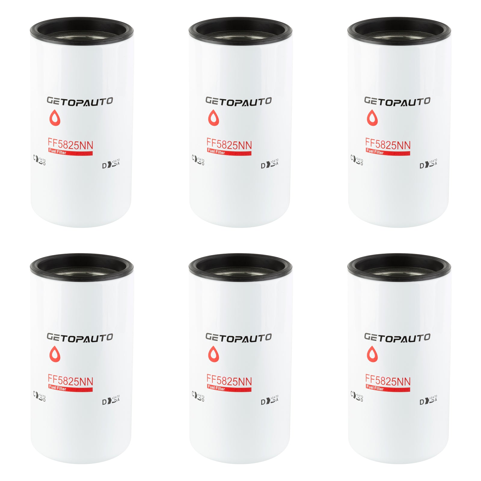 Getopauto FF5825NN Fuel Filter (6PCS) – GETOPAUTO Filters