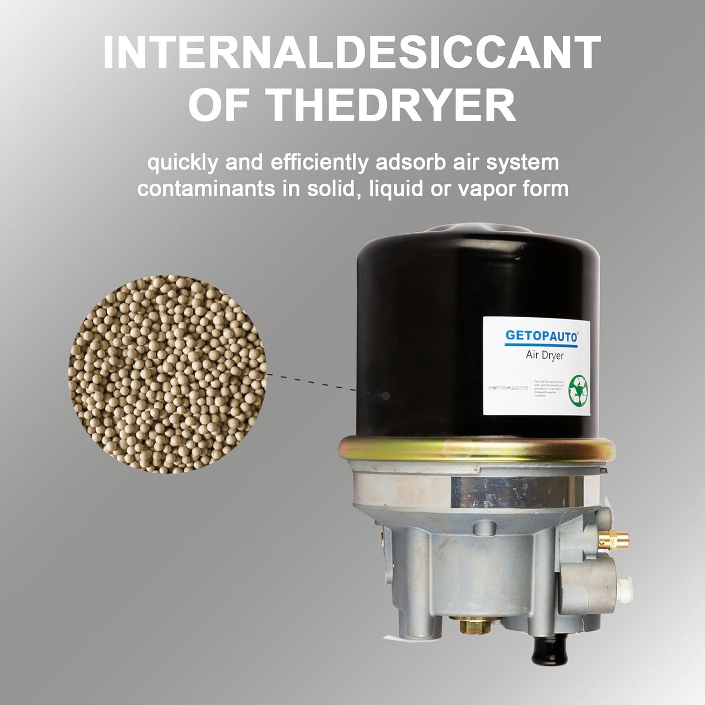 065612 ADIP Air Dryer Kit Replaces Bendix 065612, Haldex 109477X ...