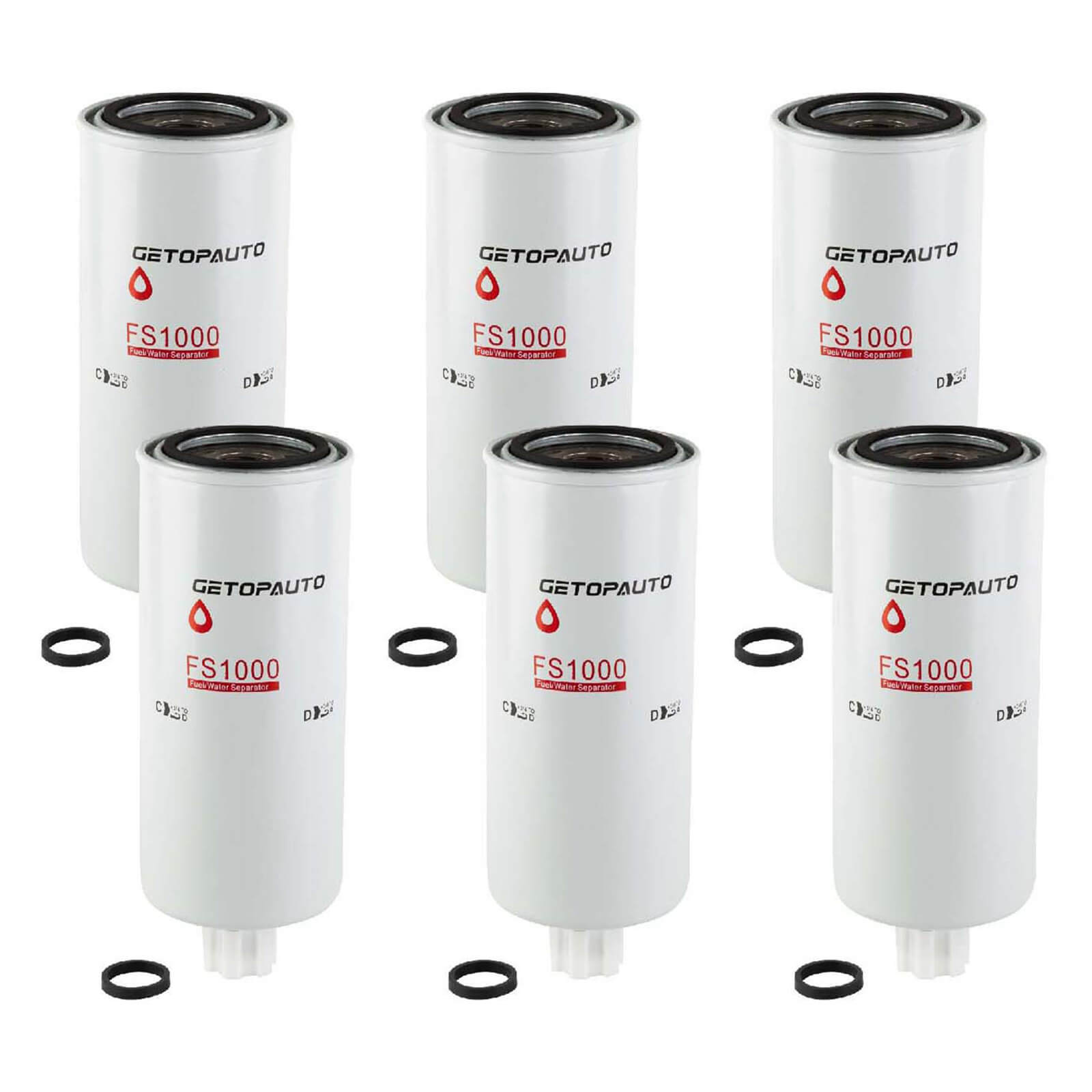 Getopauto FS1000 Fuel Filter (6PCS) – GETOPAUTO Filters