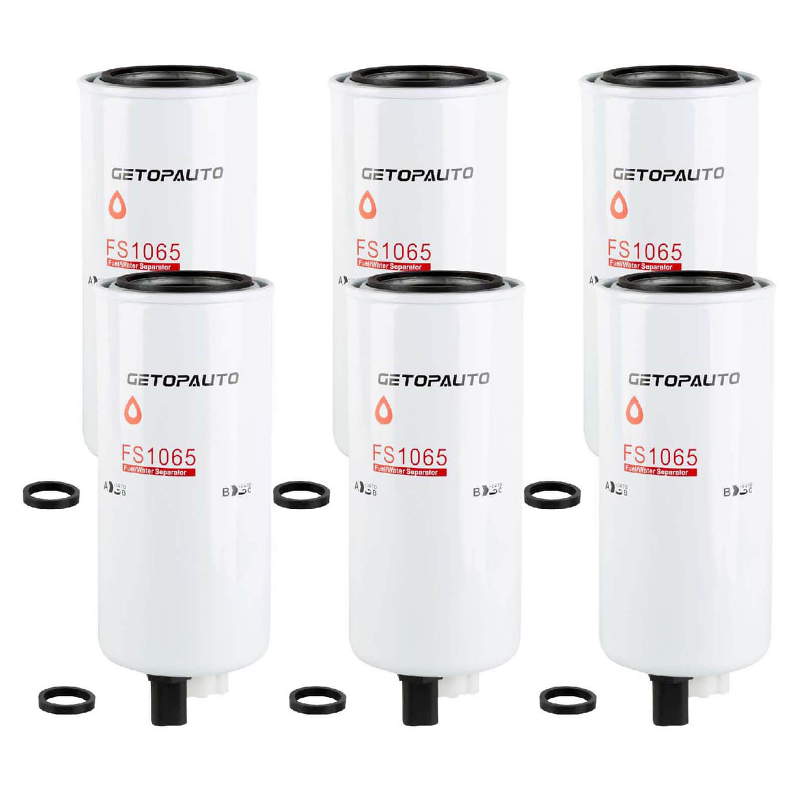 Diesel Injector Cleaner FS1065 Fuel/Water Separator Replaces FS1065 ...